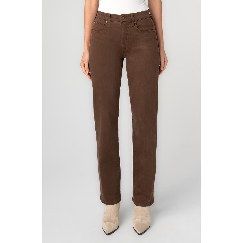 LIVERPOOL Kennedy High Waist Straight Leg Jeans